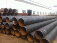 China Spiral Welded Large Diameter Steel Pipe / Round Steel Tubing Used For Construction for sale