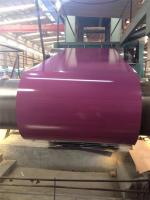 China DX51D Prepainted Galvanized Steel Coil For Steel Roofing Sheet In Different Color for sale