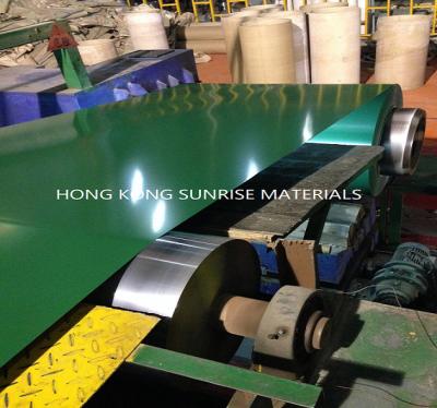 China Ppgi ASTM Green  Prepainted Galvannealed Steel Sheet In Coil Z80 0.15 X 1200MM for sale
