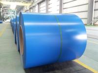 China 0.13 X 914 Mm RAL Color Bule Prepainted Galvalume Steel Coil JISG 3321 Grade for sale