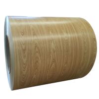 China Wood Grain PPGI Coil Sheet / Prepainted Galvanized Steel Coil GB Standard for sale