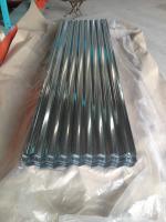 China Cold Corrugated Galvanized Sheet Metal Light Oiled Chromated Surface Treatment for sale
