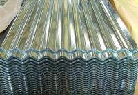 China Cold Corrugated Galvanized Sheet Metal Light Oiled Chromated Surface Treatment for sale