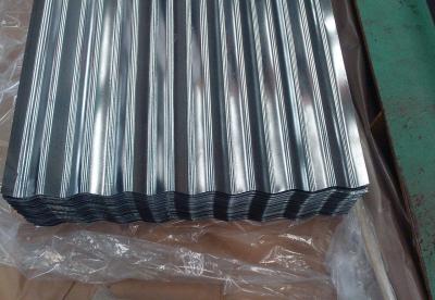 China Cold Corrugated Galvanized Sheet Metal Light Oiled Chromated Surface Treatment for sale