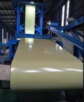 China Full Hard 0.28 X 1219 Mm RAL Color Beige Prepainted Steel Coil JISG 3321 Grade for sale