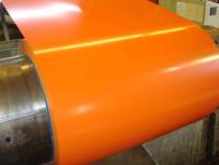 China Z80 0.37 X 1219MM Orange G550 Prepainted Galvanized Steel Coil PPGI CGCC for sale