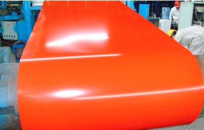 China Z80 0.37 X 1219MM Orange G550 Prepainted Galvanized Steel Coil PPGI CGCC for sale