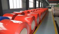 China Z80 0.37 X 1219MM Orange G550 Prepainted Galvanized Steel Coil PPGI CGCC for sale