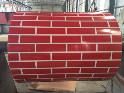 China G550 Patterned Prepainted Steel Coil 0.38 X 1200MM PPGI Zinc Coating 80 for sale