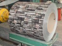 China G550 Patterned Prepainted Steel Coil 0.38 X 1200MM PPGI Zinc Coating 80 for sale