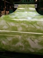 China Q195 Patterned Prepainted Steel Coil 0.30 X 1100MM CGCC Top Coat 15~25MIC for sale