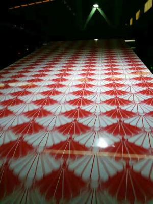 China Q195 Patterned Prepainted Steel Coil 0.30 X 1100MM CGCC Top Coat 15~25MIC for sale
