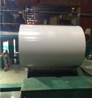 China RAL9016 Pearl White Prepainted Steel Sheet In Coil ,  0.5 X 1219mm , Z270 for sale