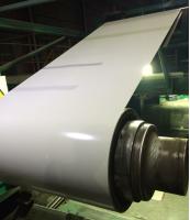 China RAL9016 Pearl White Prepainted Steel Sheet In Coil ,  0.5 X 1219mm , Z270 for sale
