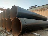 China Q235B Q345B Welded Hollow Steel Pipe , Large Diameter And Wall Thickness Round Water Pipe for sale