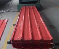China Smooth And Flat Color Coated Roofing Sheets / Metal Roof Tiles For Houses for sale