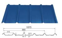 China Pre - Painted Galvalume Steel Building Roof Tiles / Aluminum Roof Sheet For Warehouse for sale