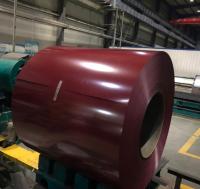 China Red Color Coated PPGI Steel Coil ID 508mm Zinc Coated Steel Substrate for sale