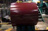 China Red Color Coated PPGI Steel Coil ID 508mm Zinc Coated Steel Substrate for sale