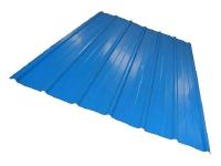 China Customized Length Building Roof Tiles In Blue Color Strong Corrosion Resistance for sale