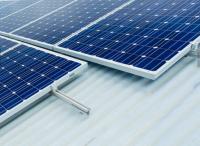 China Blue Prefabricated Steel Structure Aluminum Ground Solar Mounting System With Great FlexIbility for sale
