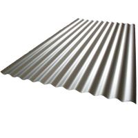 China Corrugated Galvanized Steel Roof With Total Thickness of 0.18 mm for sale