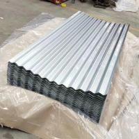China Corrugated Galvanized Steel Roof With Total Thickness of 0.18 mm for sale