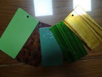 China Epoxy Polyester Wood Grain Texture Color Tech Powder Coating Excellent Flexibility for sale