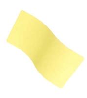 China RAL 1016 Sulfur yellow Epoxy Polyester Powder Coating Used for In Door for sale