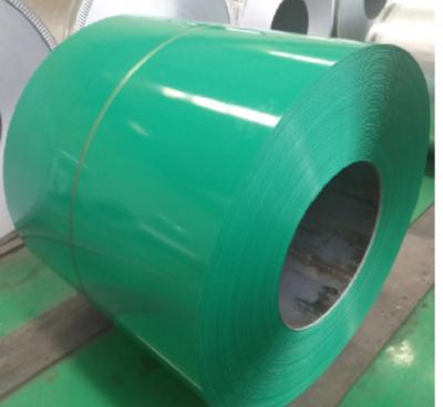 China JIS G3312 Standard Ppgi Steel Coil White , Red , Blue Color 1219 Mm Width for sale