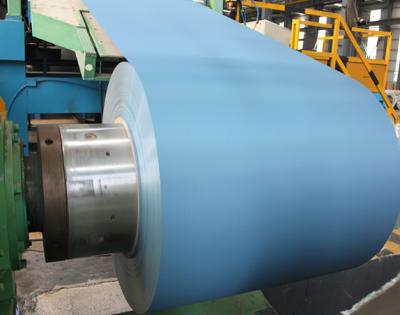 China Anti Corrosion 70HRB RAL 5017 Color Coated Steel Coils for sale