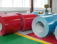 China 75G/M2 Zinc Coated 0.455mm RAL3002 Prepainted Steel Sheet for sale