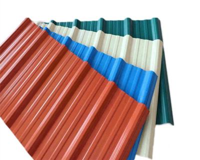China Zinc Coated SGCH SPCC Corrugated Metal Roofing Sheets For Civil Building for sale