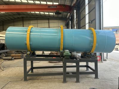 China PLC Control Coating Machine with Polypropylene or Acid-Resistant Stainless Steel for Uniform Coated Particles in Fertilizer Processing Line for sale