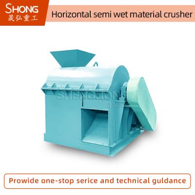 China Easy To Operate 410V Fertilizer Crushing Machine For Crushing Water Up To 45% With 500-20000 Kg/h Capacity And Compact 1200x800x1000 Mm Design for sale