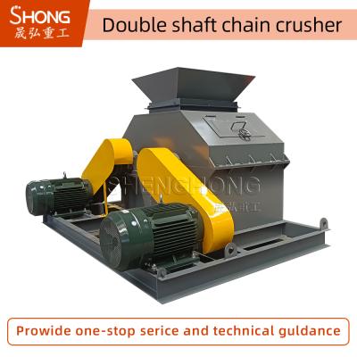 China Stainless Steel Fertilizer Crushing Machine with 7.5kw*2 Power, Easy Operation, and Low Noise for Efficient Fertilizer Production for sale