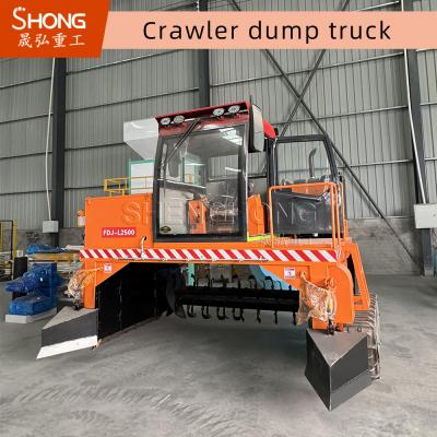China Customizable Color Crawler Turner with Fermentation and Decomposition Function and Adjustable Speed Control for sale
