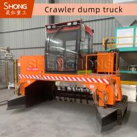 China 4710*1700*2500mm Crawler Fermentation Compost Turner with 1-20T Capacity and 3000mm Working Width for sale