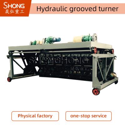 China Livestock Manure Chain Plate Turner - Organic Fertilizer Production Solution for Large Farms for sale