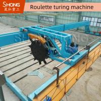 China Groove Type Compost Turning Machine with 2 Cubic Meter Cubage and Roulette Turning Machine for Fast Waste Fermentation for sale