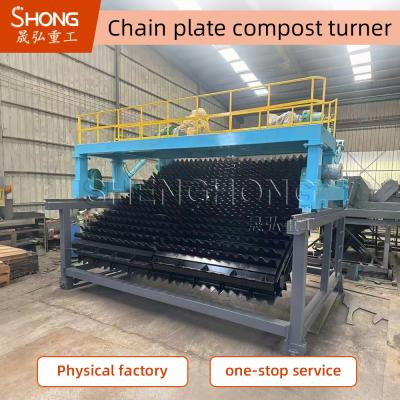 China Chain Plate Compost Turner - Industrial Deep Trench Fermentation System for sale