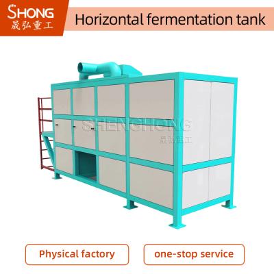 China Carbon Steel Organic Fertilizer Fermentation Tank with 18-24kw Power and ISO SGS BV Certification for Compost Production Line for sale