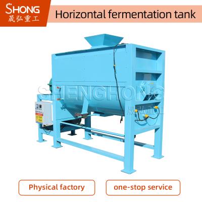 China 10CBM 5700*2000*2700mm High Temperature Aerobic Fermentation Compost Machine Organic Fertilizer Fermentation Equipment for sale