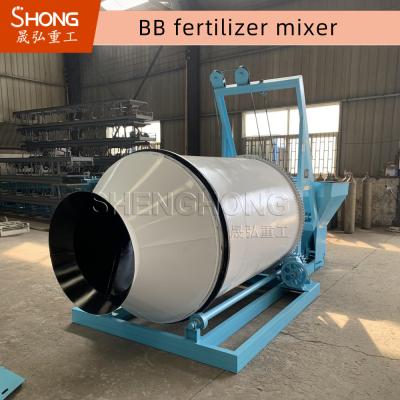 China Industrial Stainless Steel BB Fertilizer Mixer with 2-Stage Shock-Proof Process and 10-60kg Mixing Range for sale