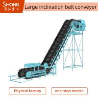 China Electric Belt Conveyor for Mining and Manufacturing Customizable Width for sale