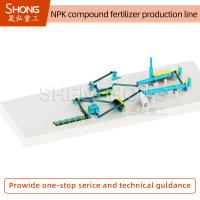 China NPK Fertilizer Production Line with 12-15t/h Capacity No Drying Process and Below 10% Moisture for Efficient Fertilizer Granules Manufacturing for sale