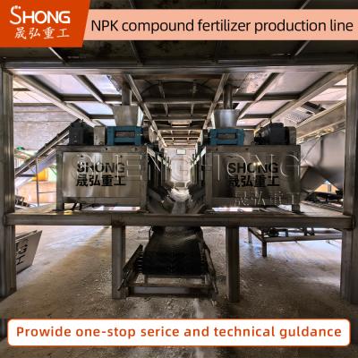 China Advanced NPK Compound Fertilizer Production Line for sale