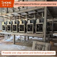 China High-Capacity NPK Roller Press Granulation Line with Automated Control for 1-10 Tons per Hour Compound Fertilizer Production for sale