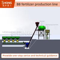 China BB Fertilizer Production Line with 1-5t/h Production Capacity 7.5+4.5KW Power and 1 Year Warranty for sale