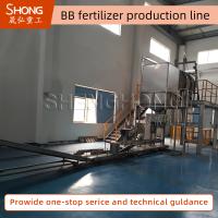 China Plug-and-Play BB Fertilizer Blending Line with Rapid Deployment and 1-10t/h Production Capacity for sale